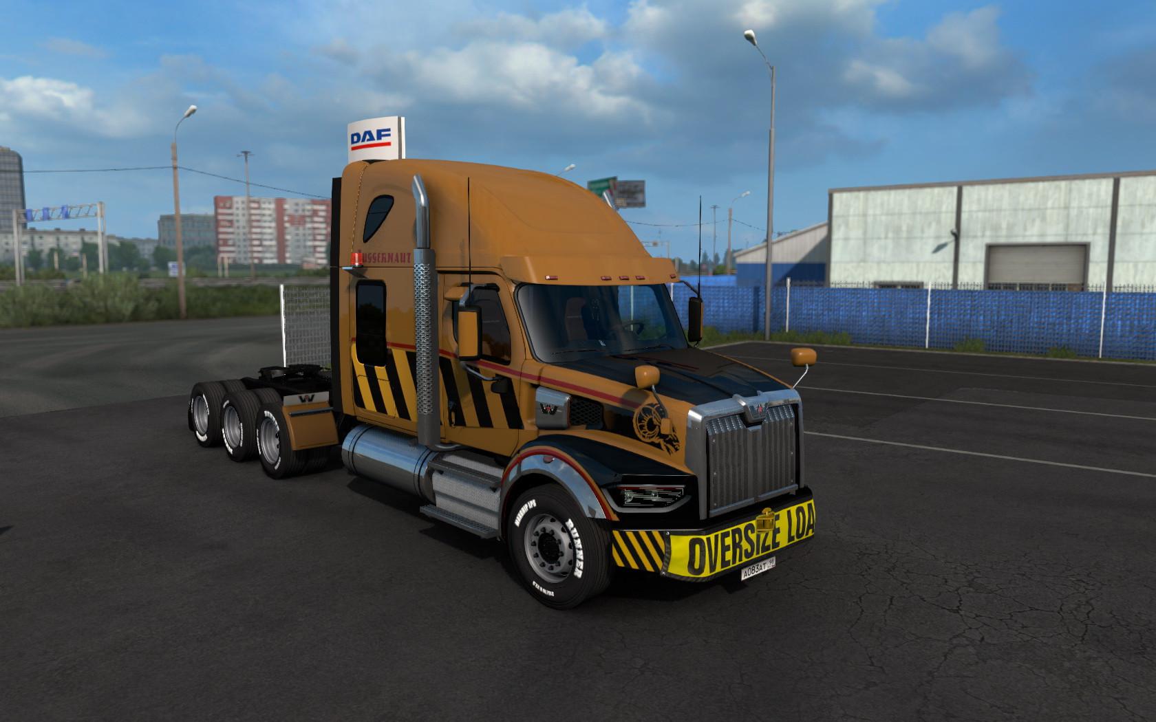 🔥 Free Download Western Star 49x Reworked v1 Ats Mods American by ...