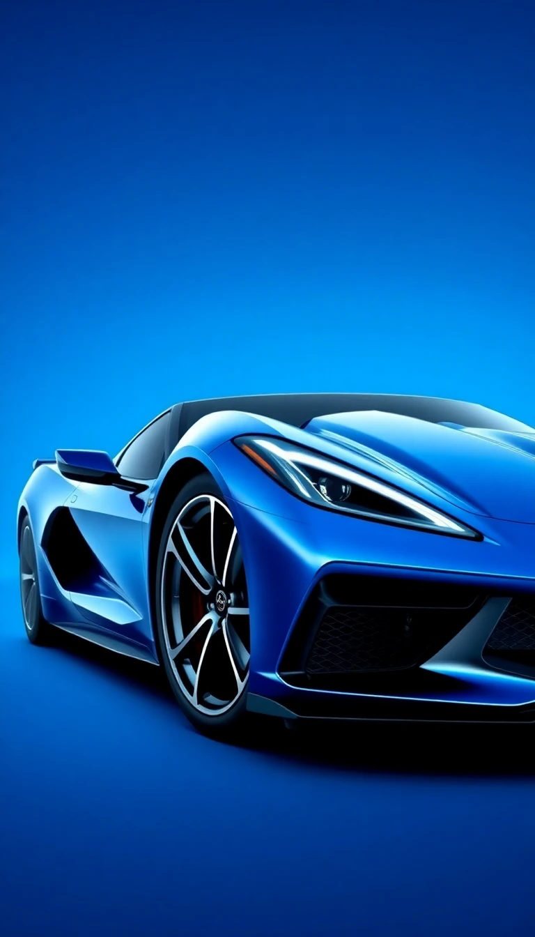 🔥 [40+] 2023 Chevrolet Corvette Blue Wallpapers | WallpaperSafari