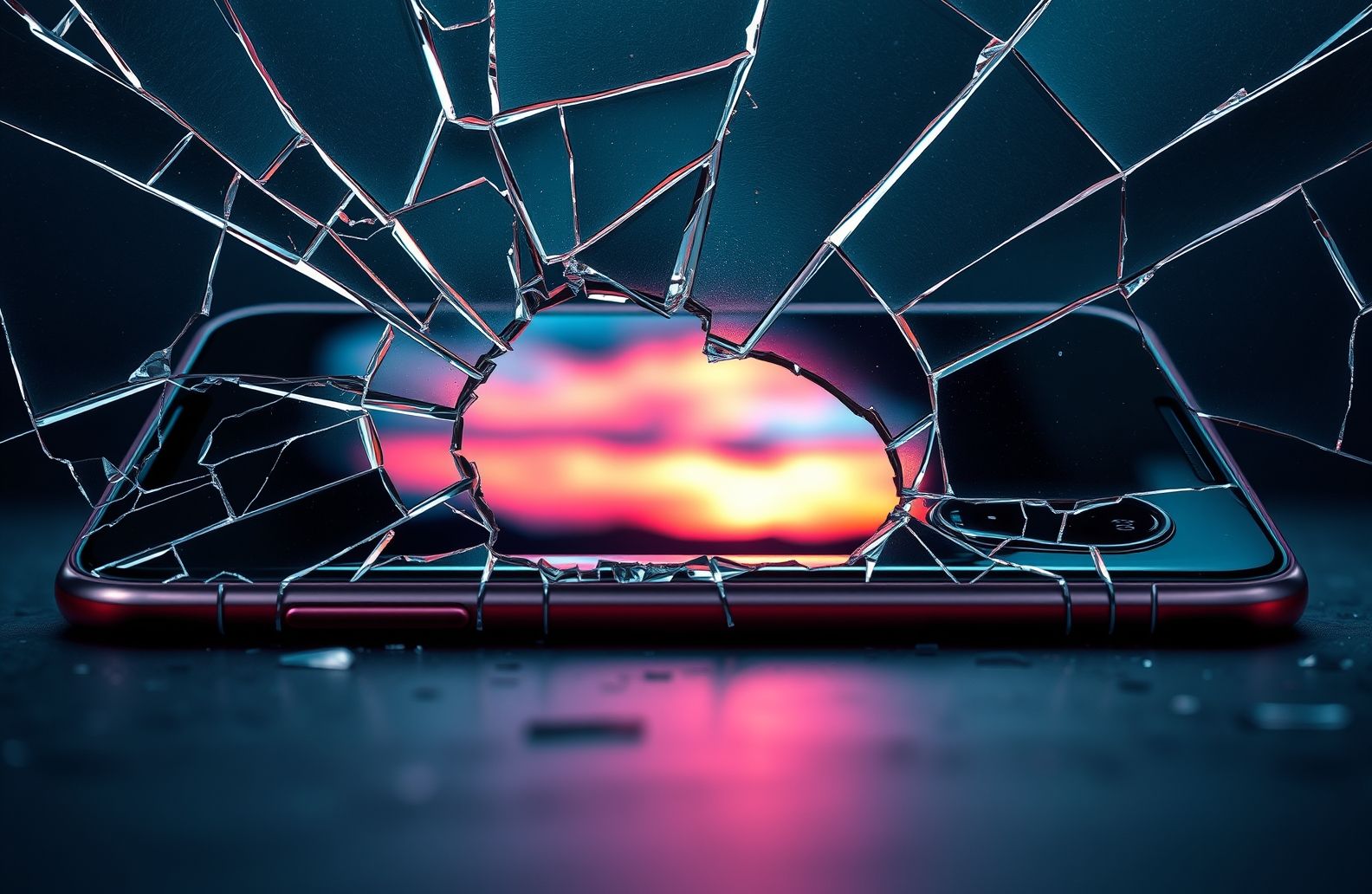 🔥 Free Download Realistic Cracked Screen Wallpaper by @haleygonzalez ...