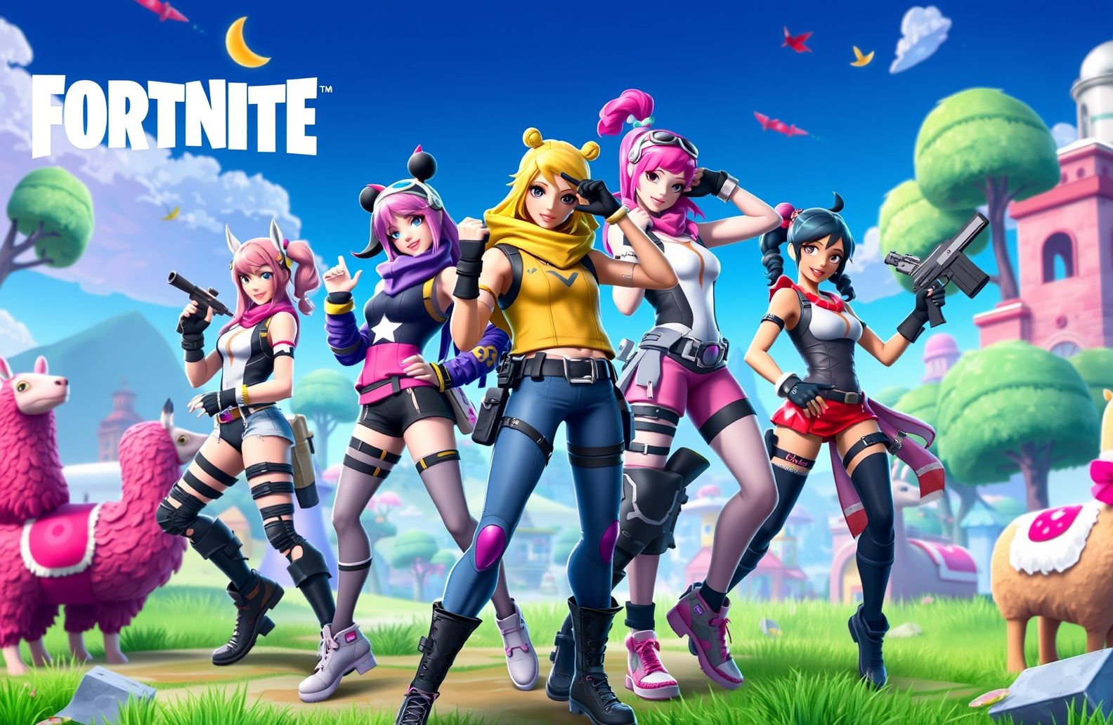🔥 [40+] Fortnite Girls Wallpapers | WallpaperSafari