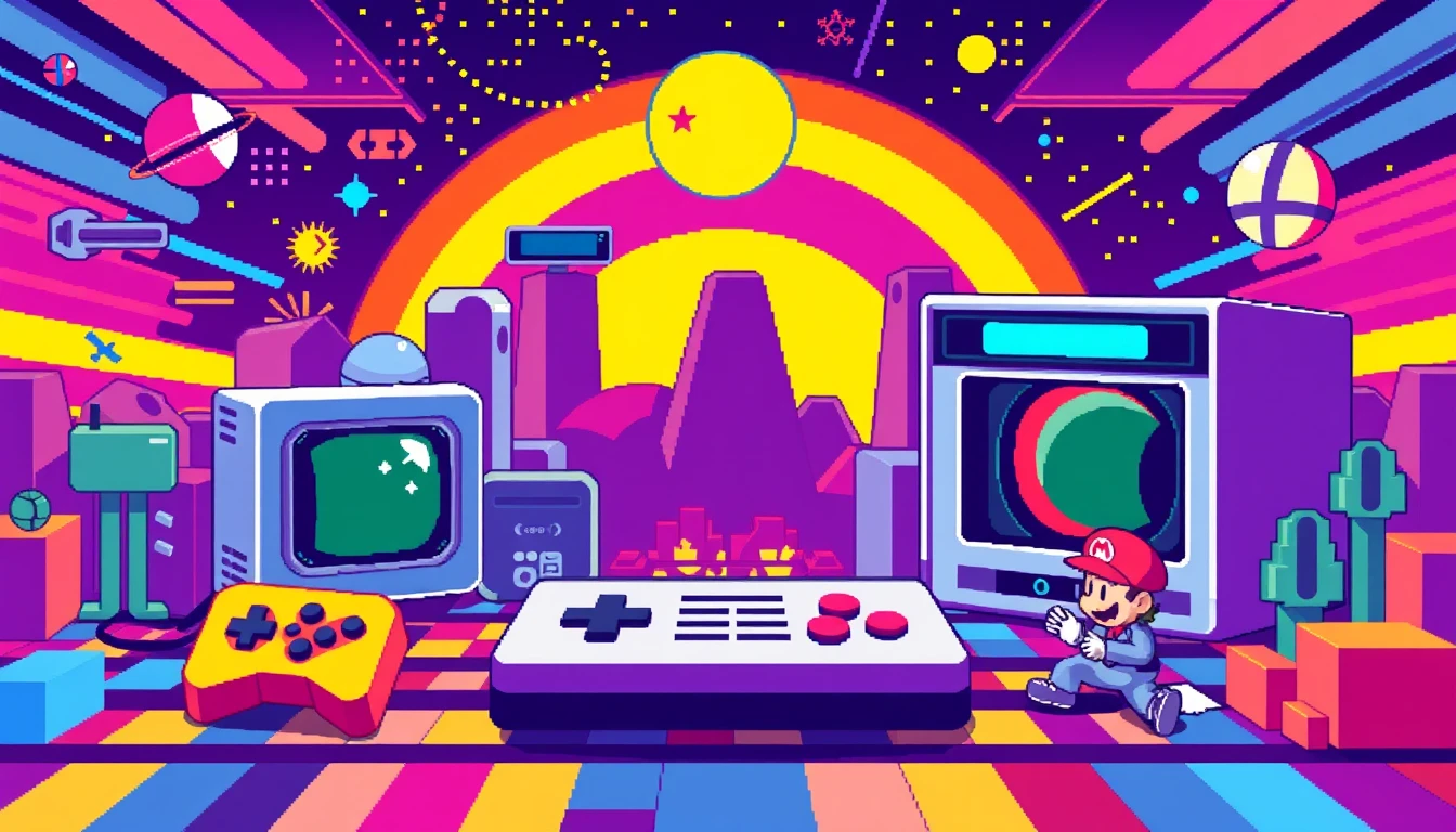 🔥 Free Download Hd Retro Gaming Wallpaper by @michaeld15 | WallpaperSafari