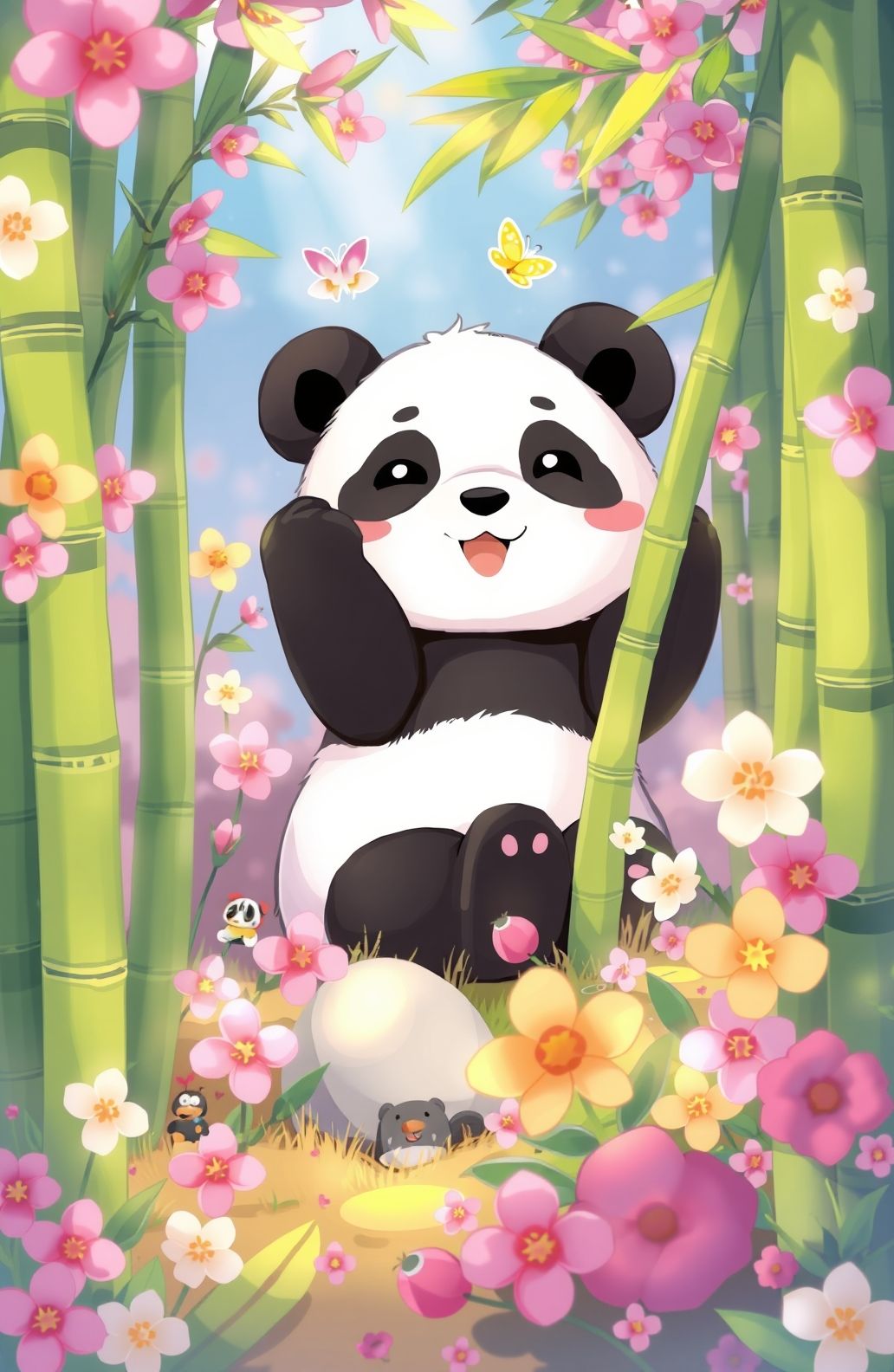 🔥 Free Download Cute Anime Panda Wallpaper by @maureenh | WallpaperSafari