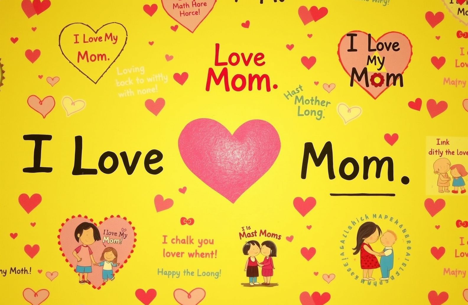 🔥 Free Download I Love My Mom Wallpaper by @josephg35 | WallpaperSafari