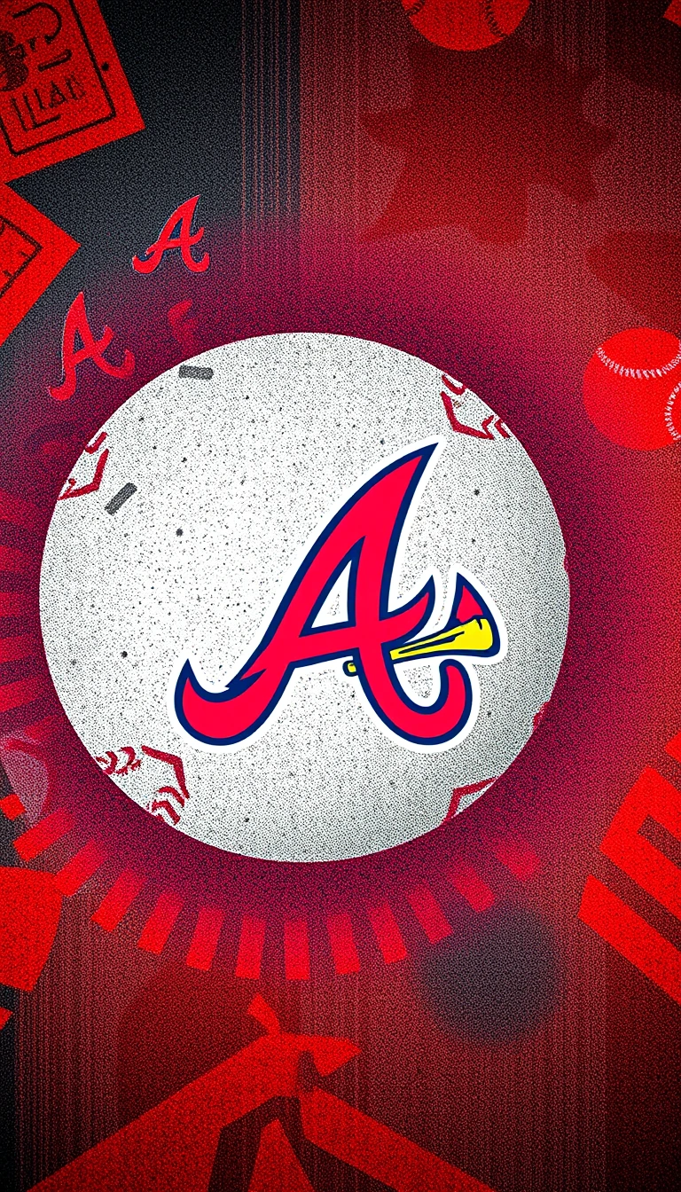 🔥 Free Download Atlanta Braves Logo Wallpaper by @gfreeman ...