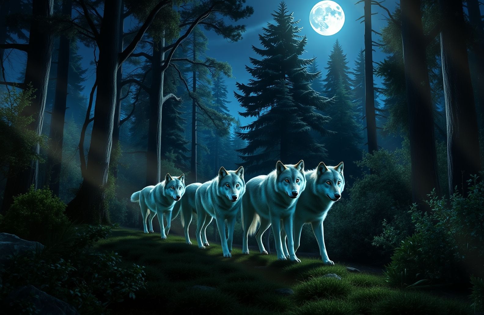 🔥 Free Download Wolves Screensavers And Wallpaper by @timothyg59 ...