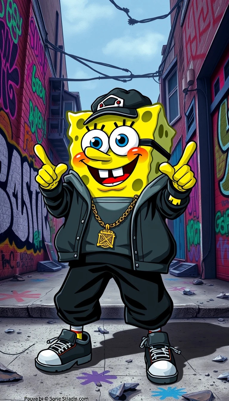 🔥 [70+] Gangster SpongeBob Wallpapers | WallpaperSafari