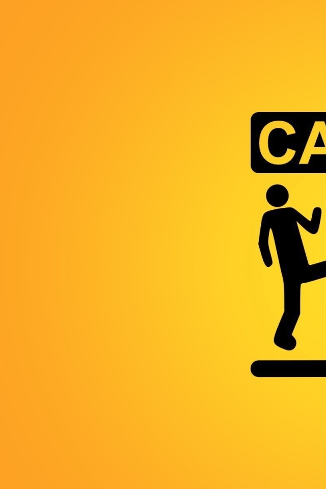 Free download stick figures simple yellow background kicking 25 Funny ...