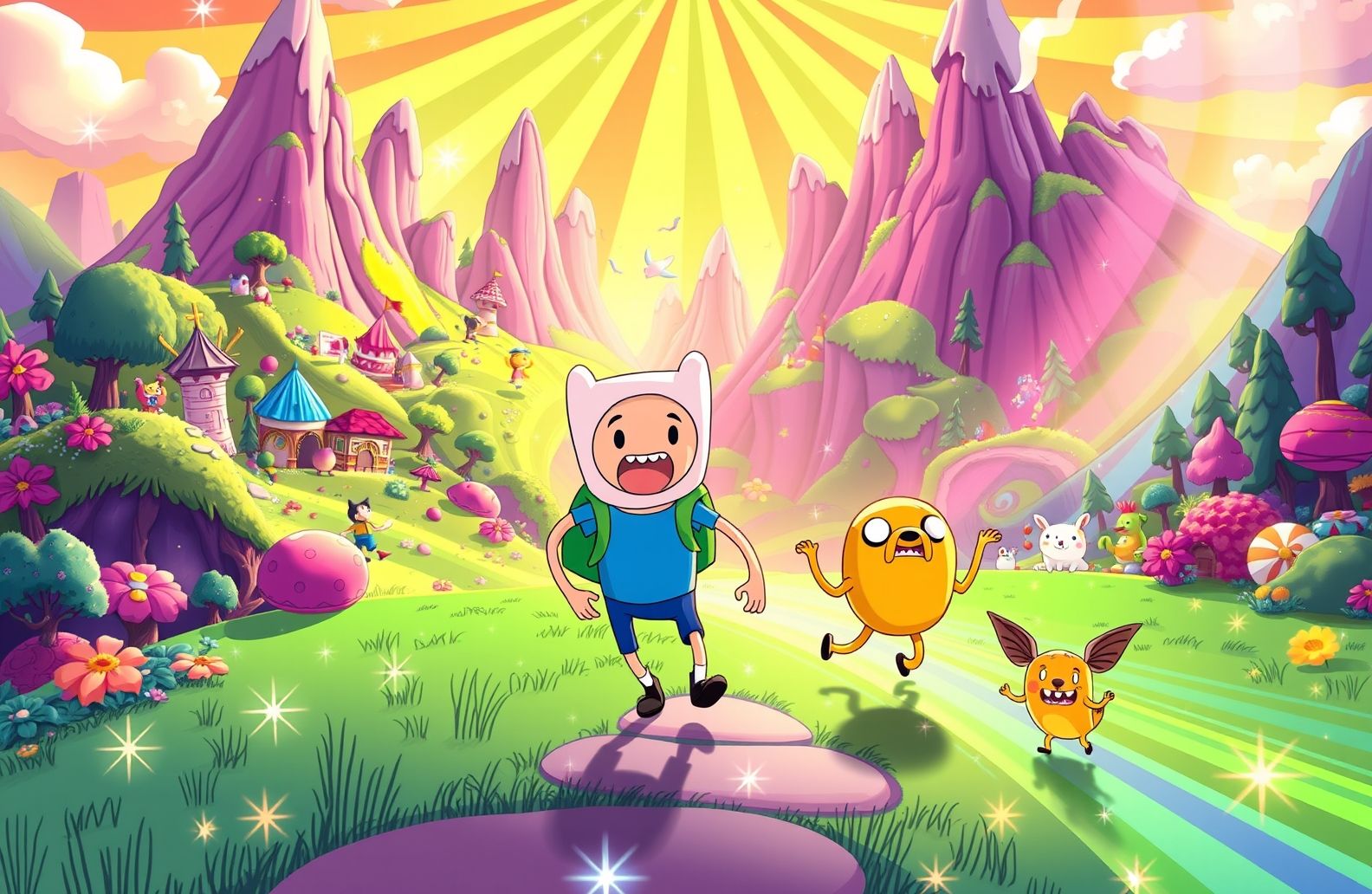Adventure Time Wallpaper Hd 1366x768