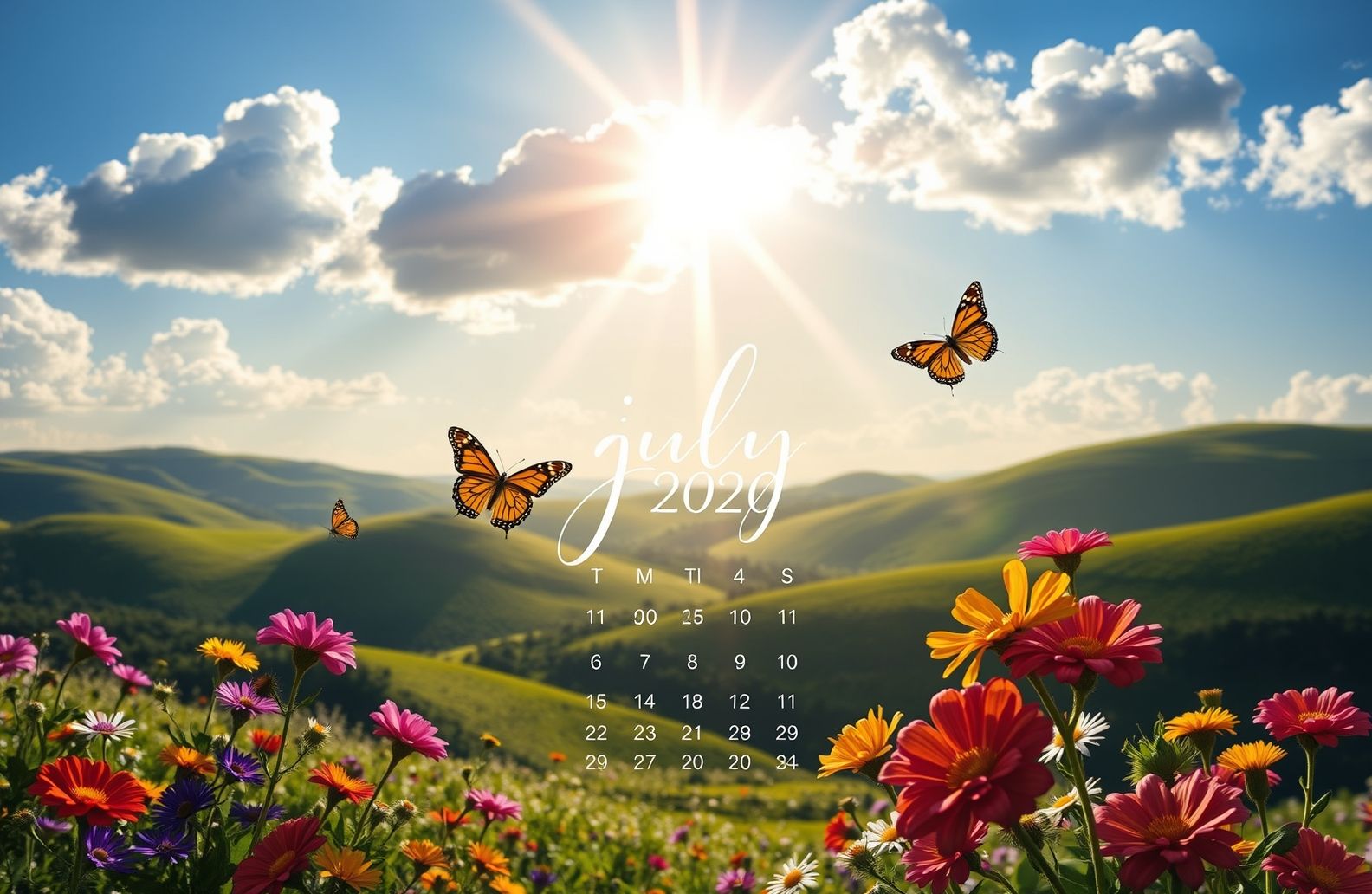 🔥 Free Download July Calendar Wallpaper by @ayang | WallpaperSafari