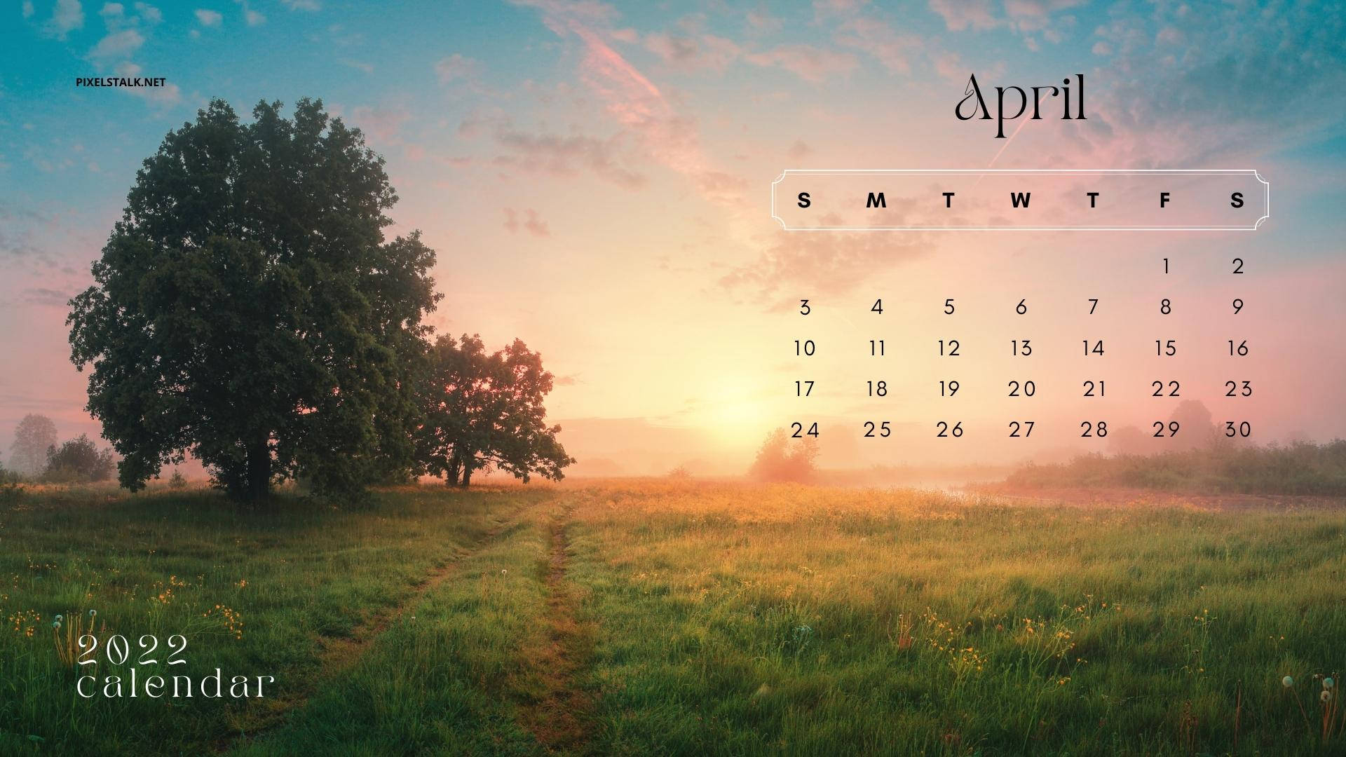 🔥 Free Download April Calendar Wallpaper by @paulasmith | WallpaperSafari