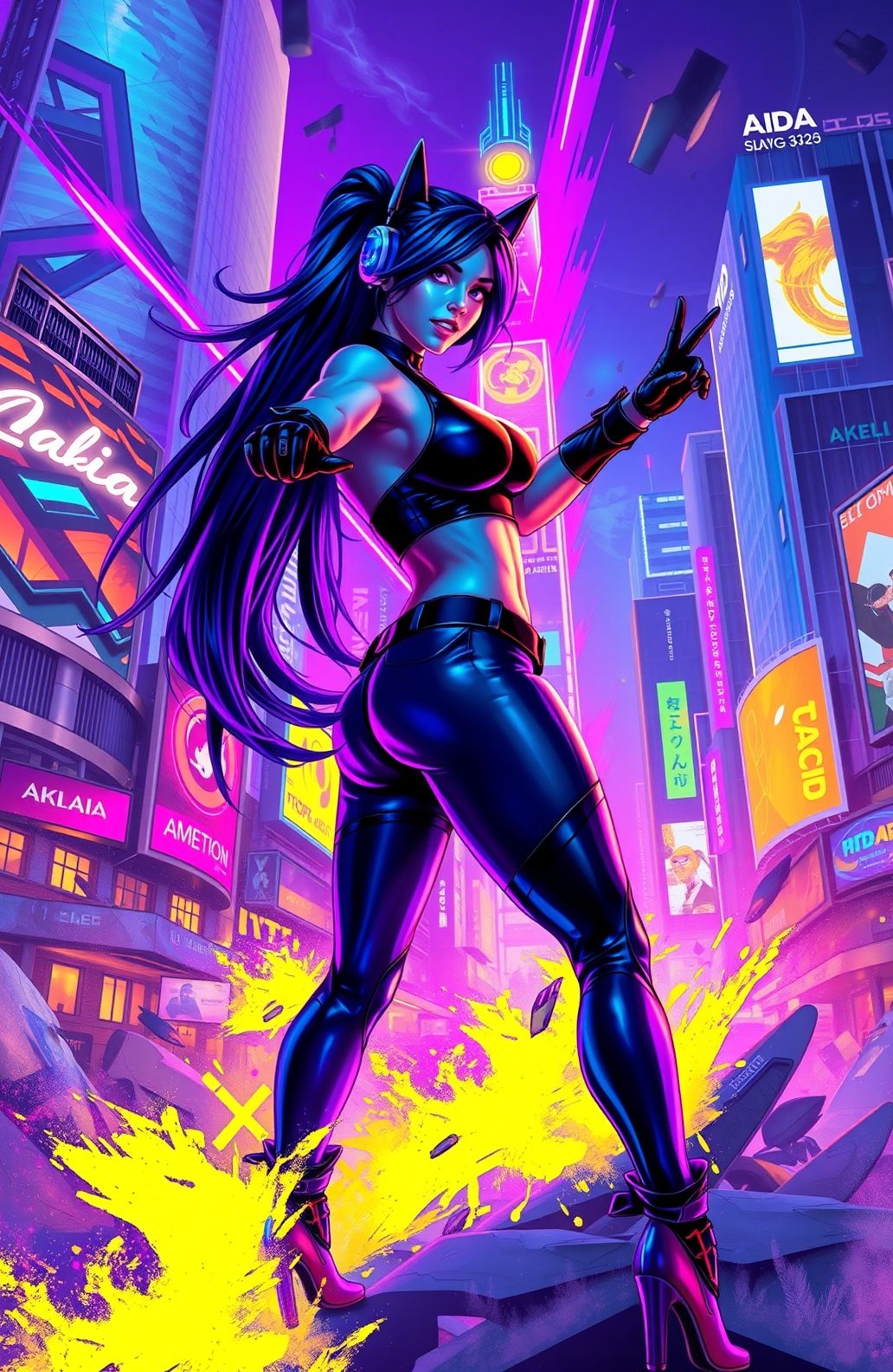 🔥 Free Download Akali Kda Wallpaper by @garrettglenn | WallpaperSafari