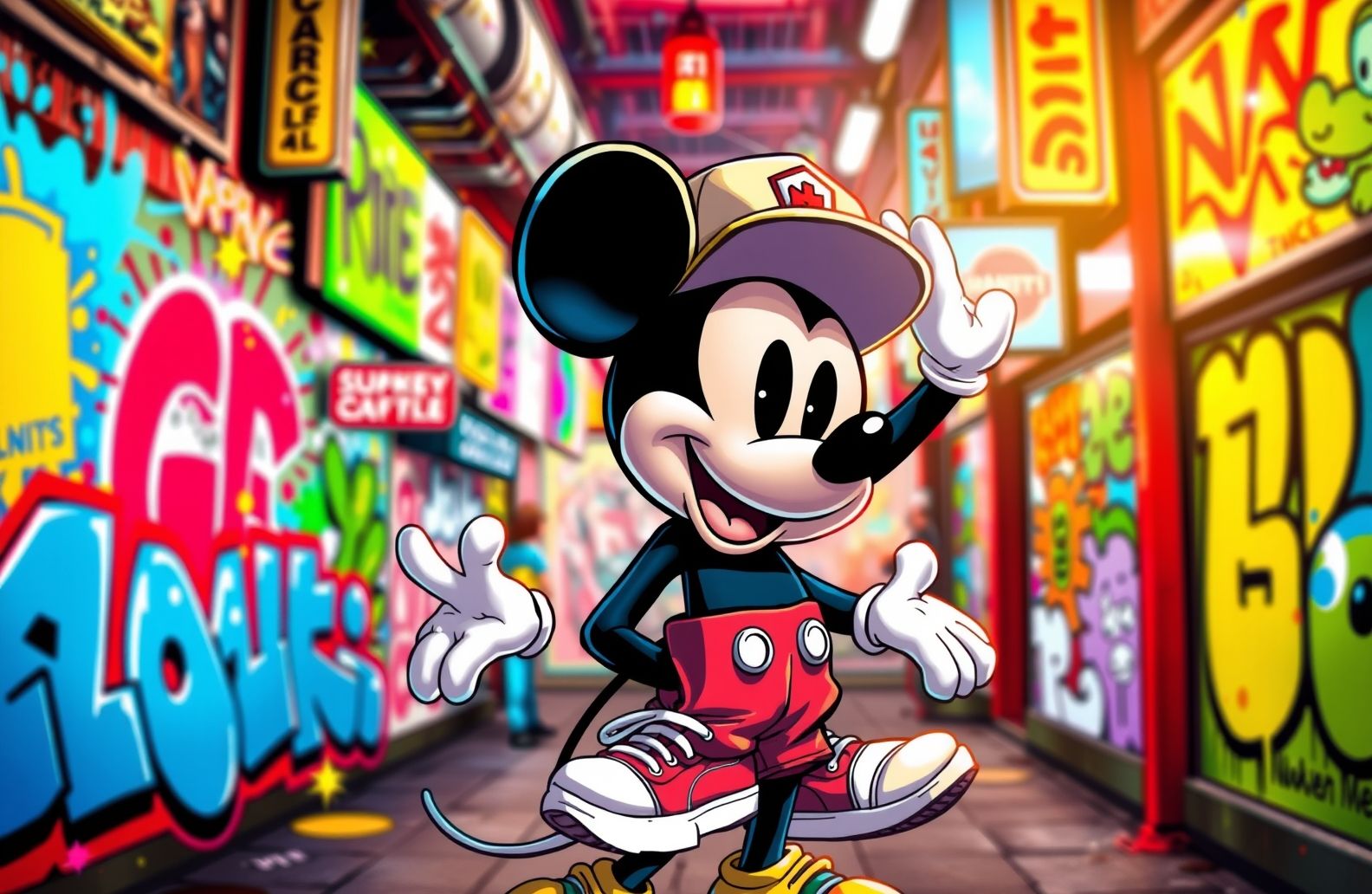 Mickey Mouse Swag Wallpaper