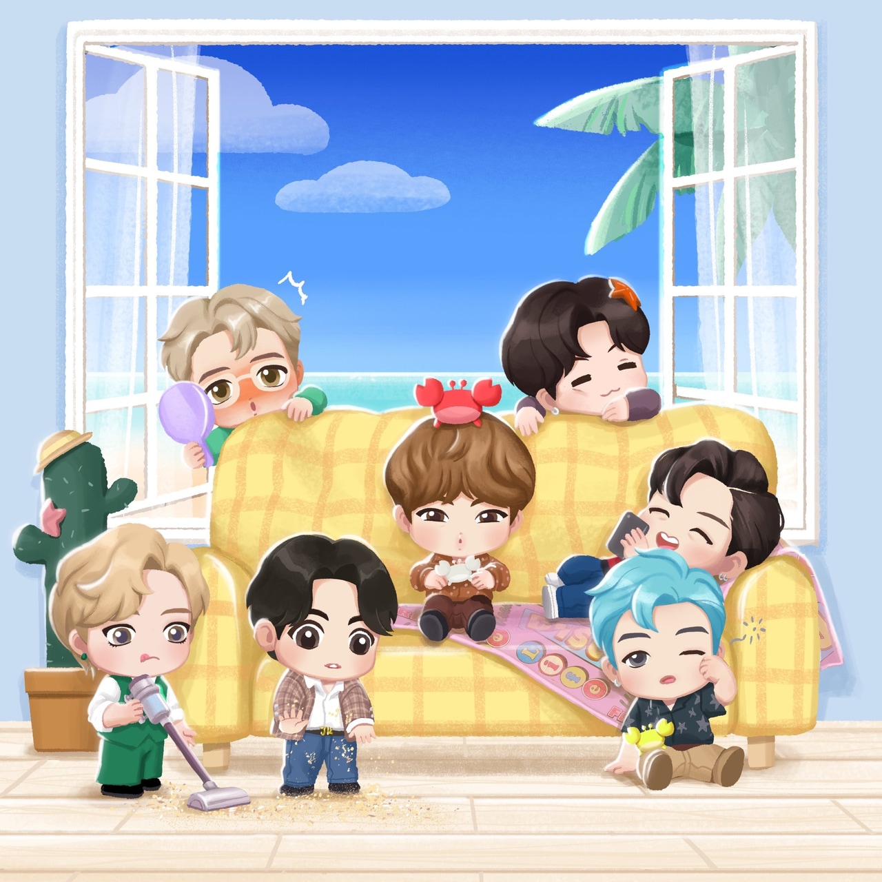 🔥 Free Download Bts Desktop Wallpaper Hd Cartoon Make Your Device ...