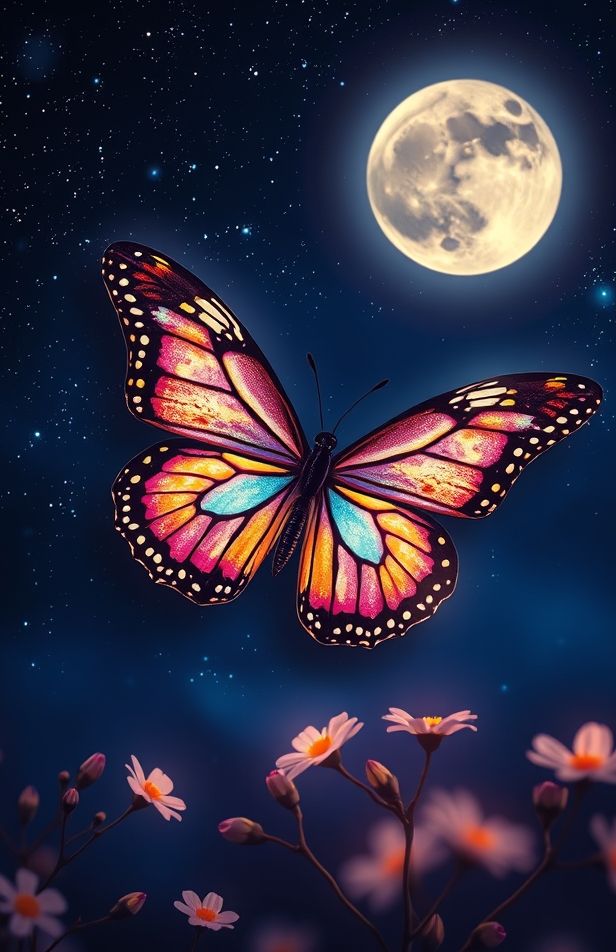 🔥 Free Download Night Butterfly Wallpaper by @mmoody | WallpaperSafari