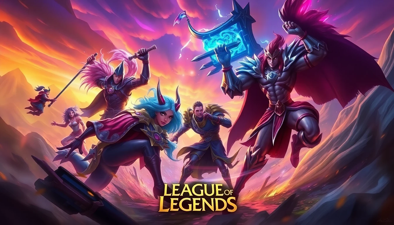 🔥 Free Download Leagues Of Legends Wallpaper by @jessicaa45 ...