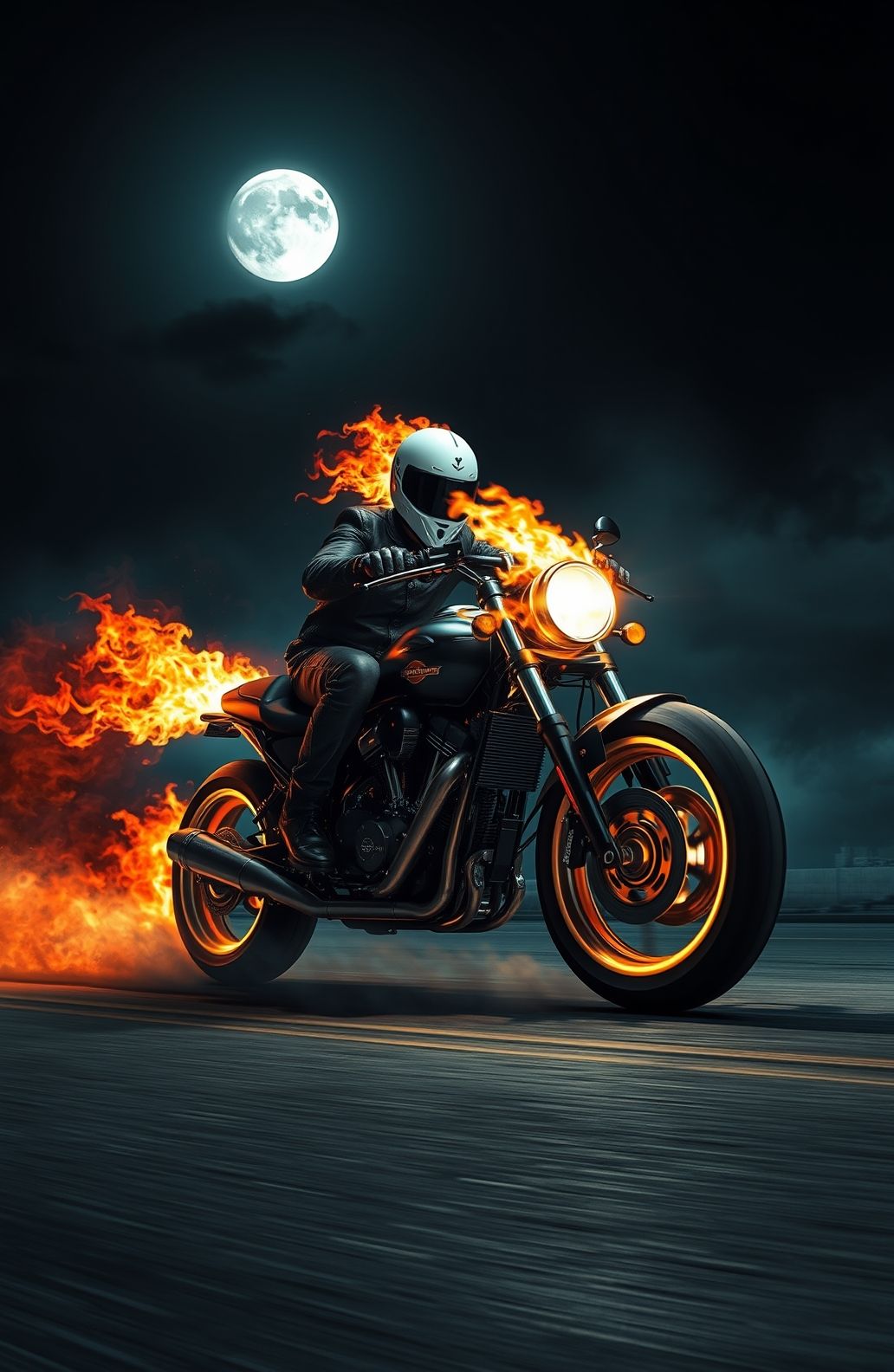 🔥 Free Download Ghost Rider Bike Wallpaper by @gtaylor32 | WallpaperSafari