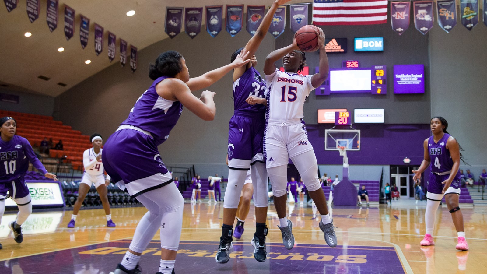 🔥 Free Download Jasmyn Johnson Lady Demon Basketball Northwestern State by @jamiew85 ...