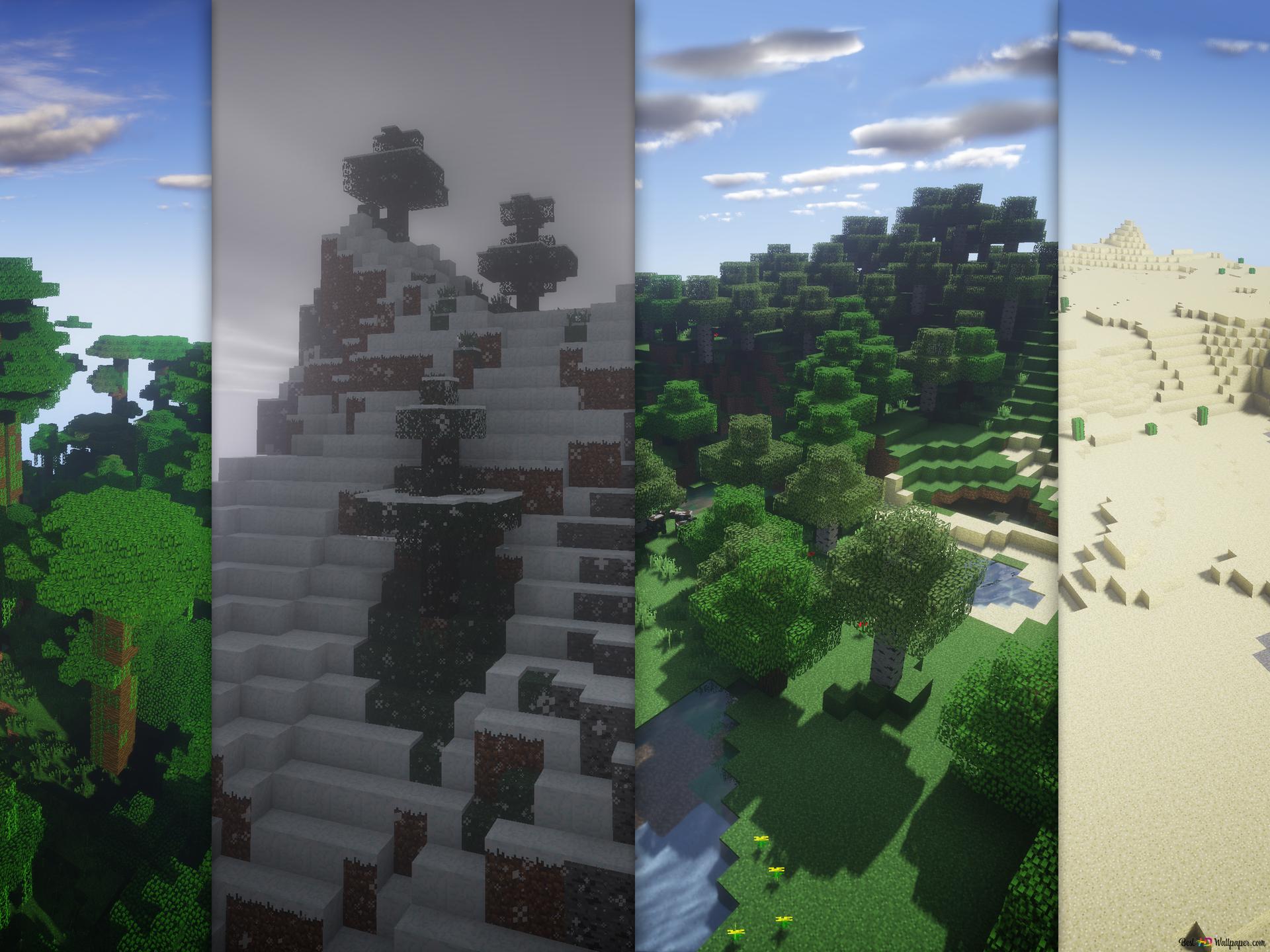 🔥 Free Download Minecraft Landscape 4k Wallpaper by @josephl17 ...