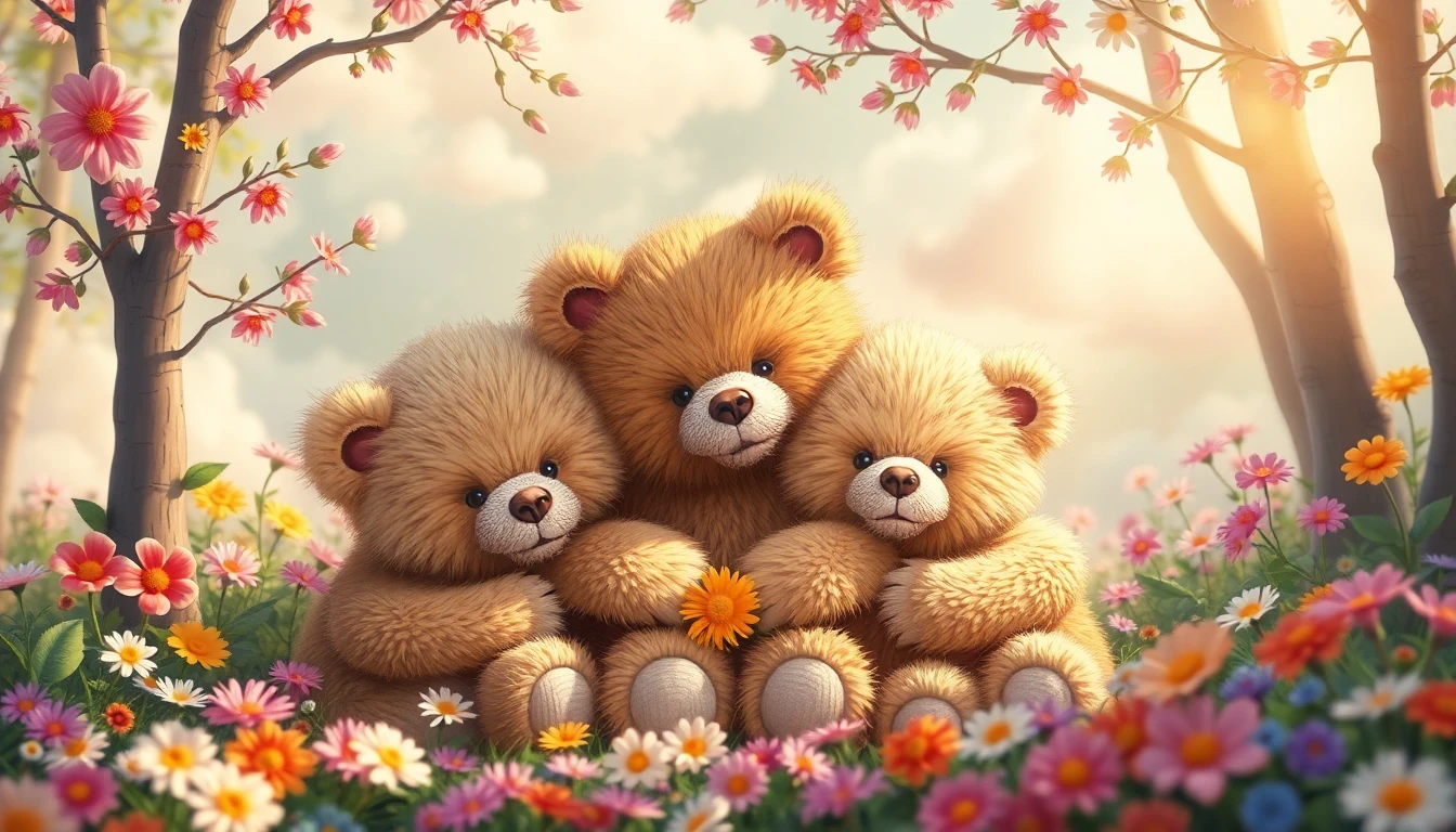 🔥 Free Download Cute Teddy Bears Wallpaper by @ashleelambert ...