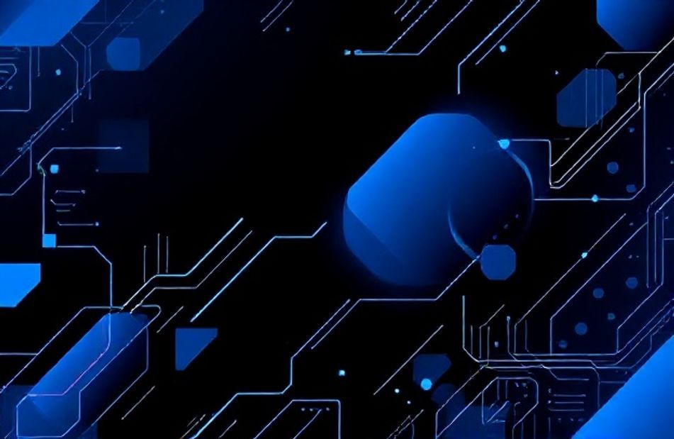 🔥 Free Download Black And Blue Tech Wallpaper by @kimc | WallpaperSafari