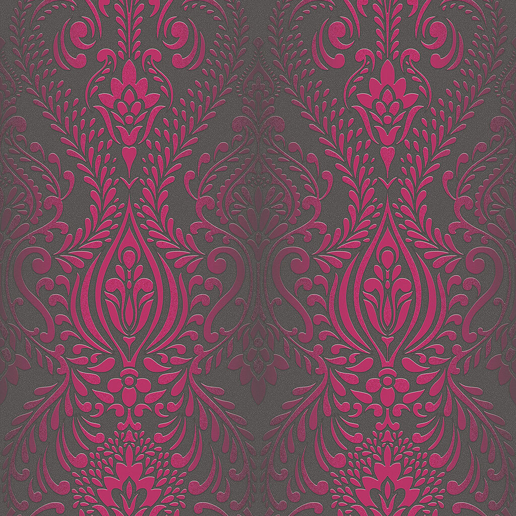 🔥 Free Download Glamour Damask Black Pink Graham Brown by @seanb82 ...