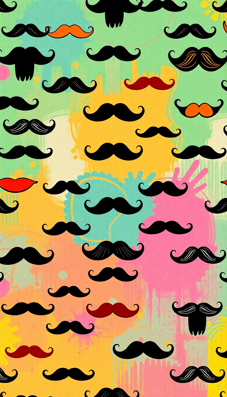 🔥 Free Download Moustache Wallpaper by @rachelvasquez | WallpaperSafari