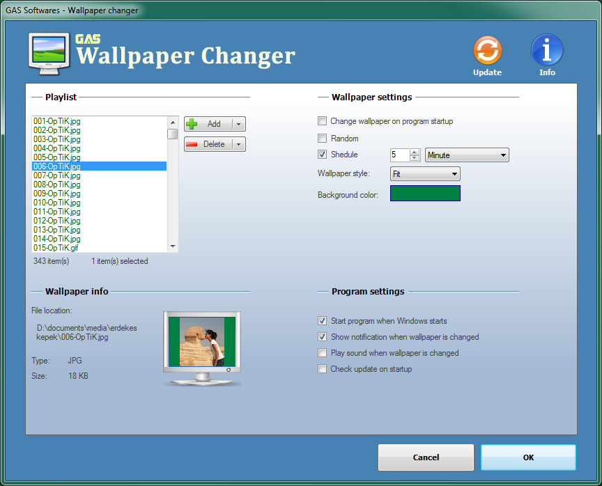Fun Desktop Wallpaper Changer