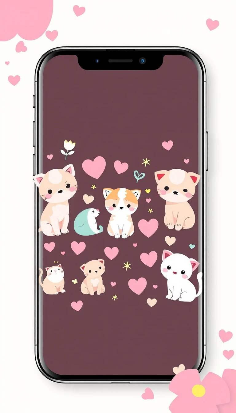 🔥 [70+] Cute Phone Wallpapers for Girls | WallpaperSafari
