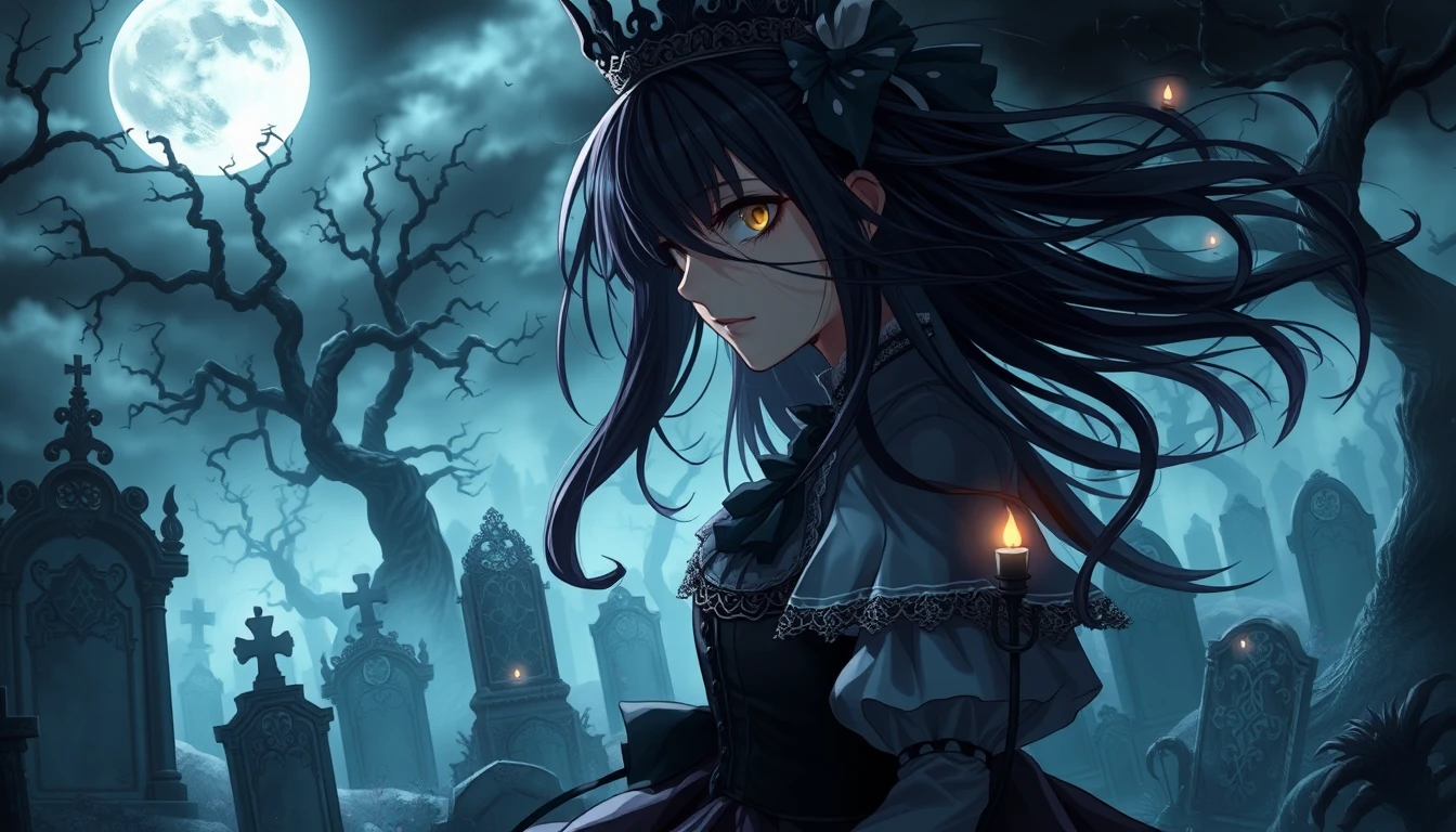 🔥 Download Gothic Anime Wallpaper by @mollybrown | Gothic Anime ...
