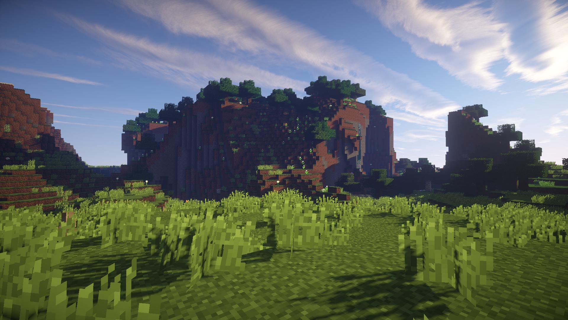 🔥 Free Download Minecraft Shaders Background Group Wallpaper by ...
