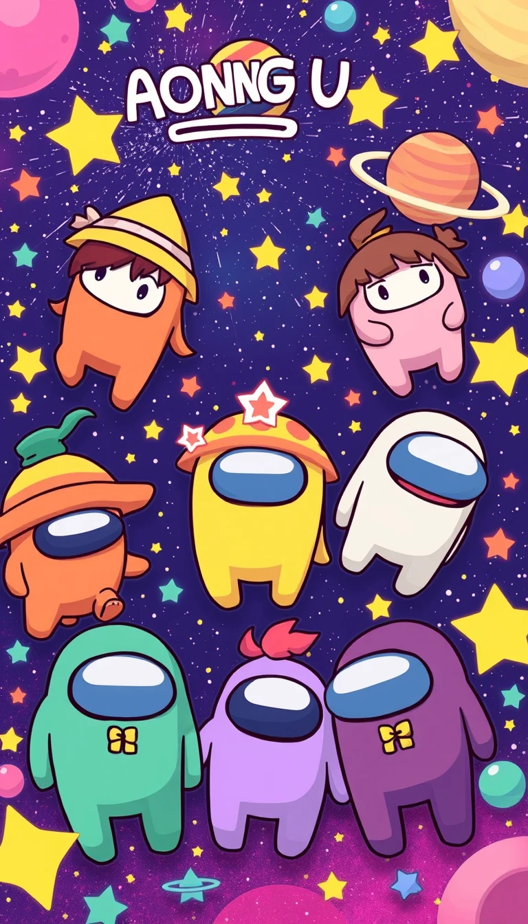 🔥 [50+] Cute Among Us Wallpapers | WallpaperSafari