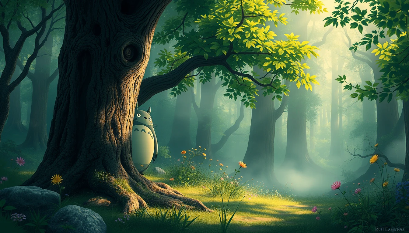 🔥 Download Totoro Wallpaper by @erinc16 | Totoro Wallpapers, Totoro ...