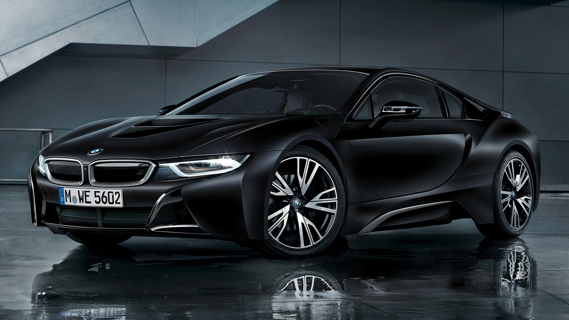 Bmw I8 Black Hd Wallpaper