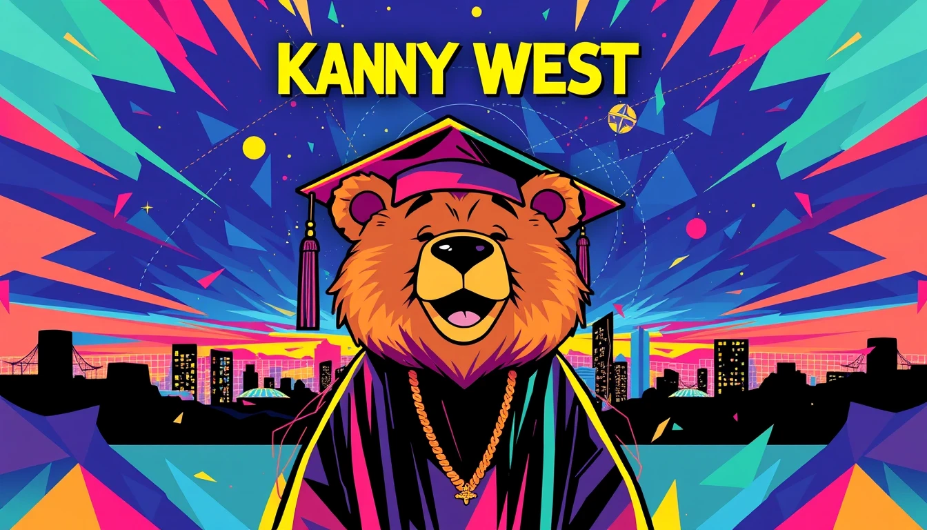 🔥 Free Download Kanye West Graduation Wallpaper by @rjackson ...