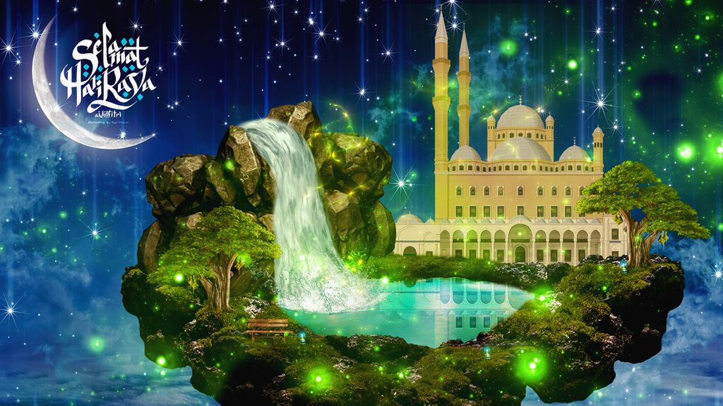 Selamat Hari Raya Background Hd