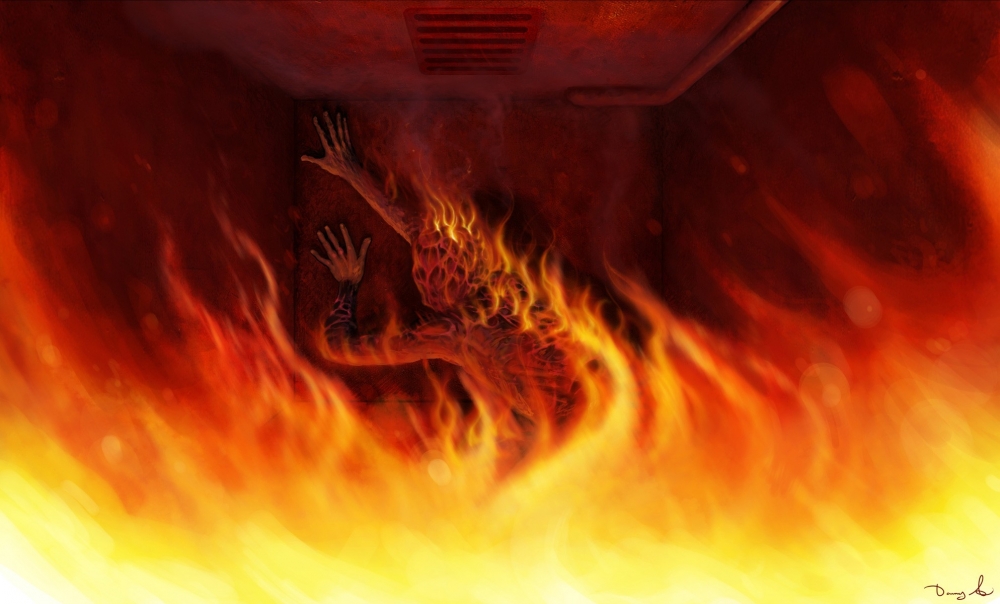 🔥 Free Download Wallpaper Penumbra Horror Fire Artwork Burning ...