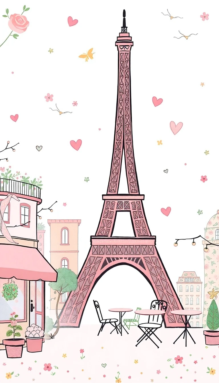 🔥 Free Download Cute Paris Wallpaper Girly by @emilyt14 | WallpaperSafari