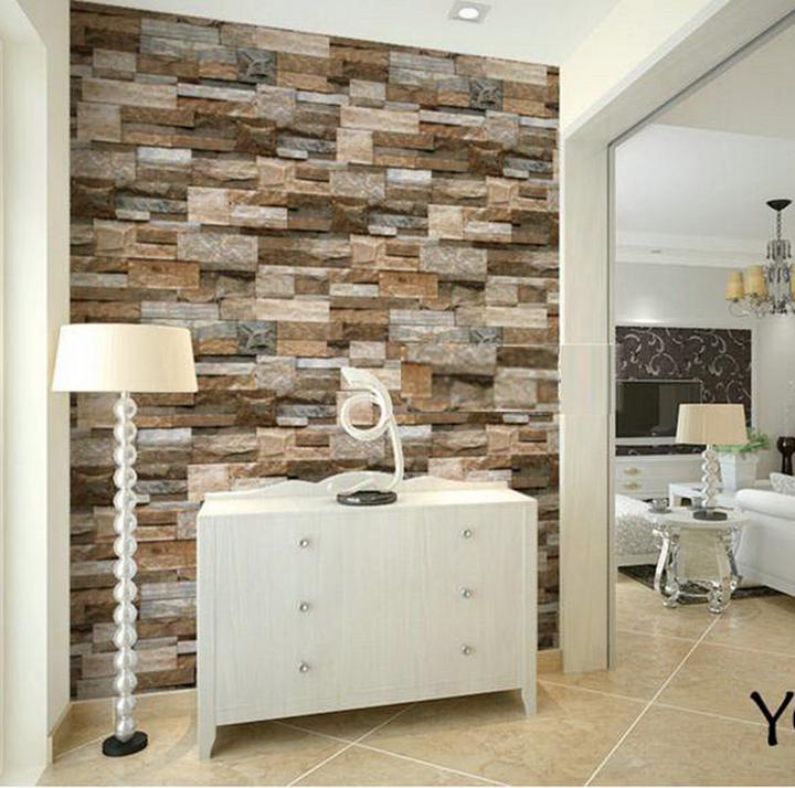 Free download Realistic Real Stacked Brick Stone Vinyl Background ...