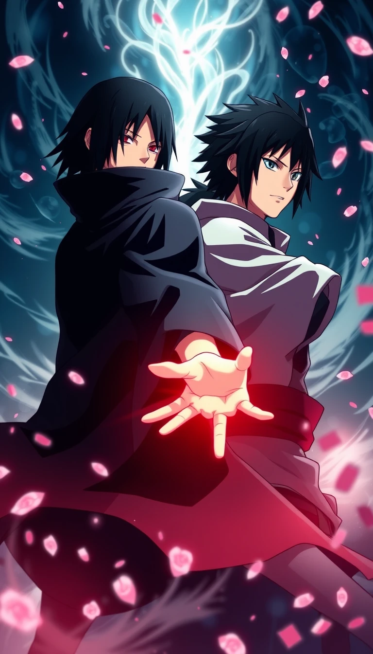 🔥 Free Download Itachi Sasuke Phone Wallpaper by @rogerp42 ...