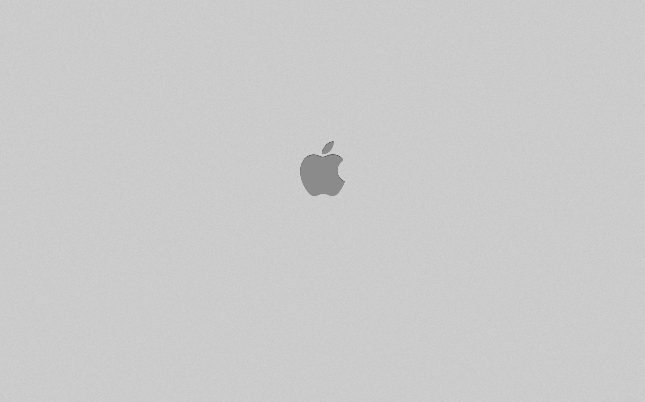 🔥 Free Download Simple Gray Apple Wallpaper By Bruno Philipe by ...