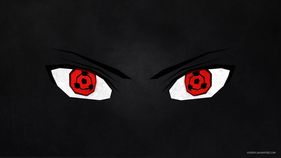 🔥 Free Download Sharingan Minimalist Wallpaper By Kokeen by @anthonyp40 ...
