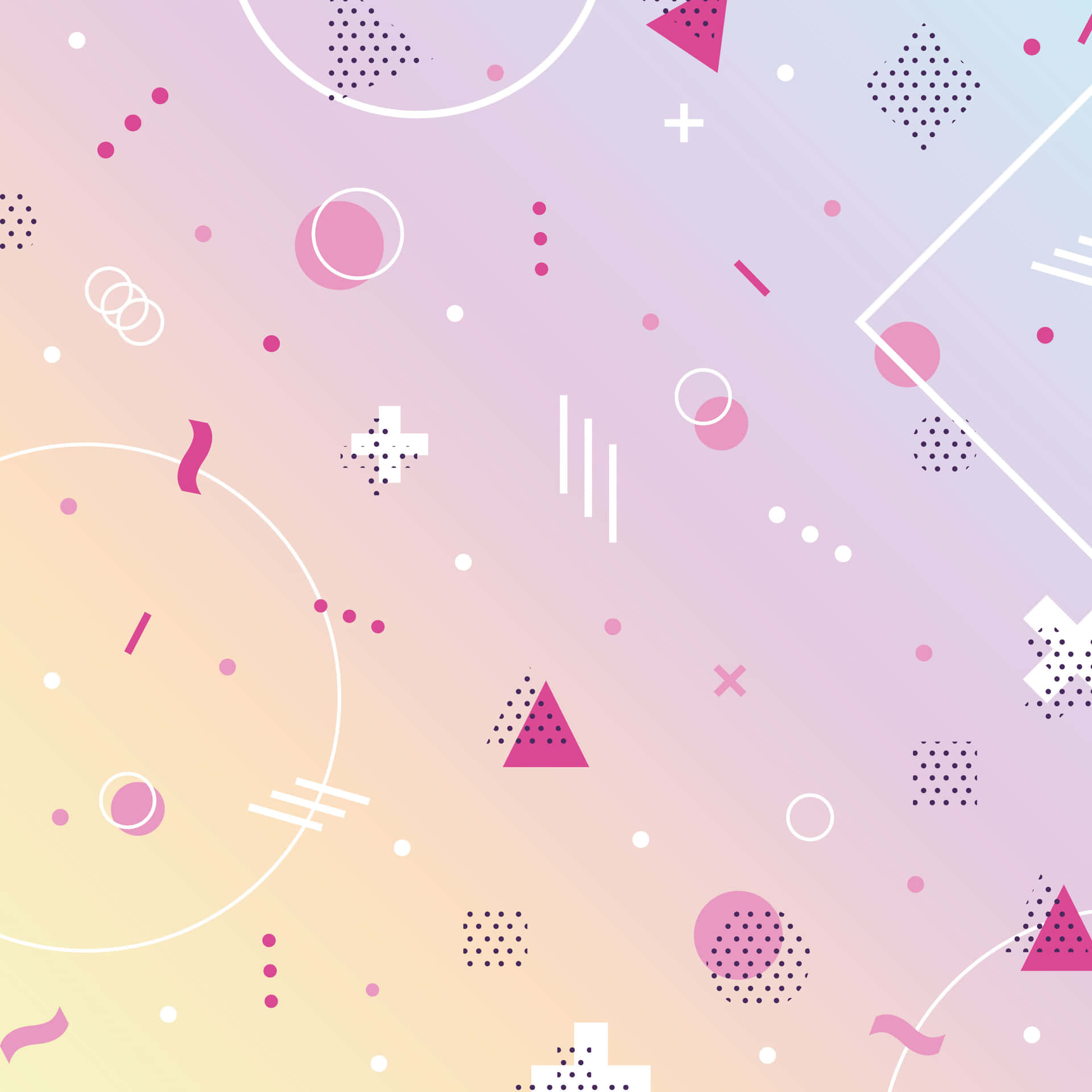 🔥 Free Download Memphis Background Wallpaper by @reginatran ...