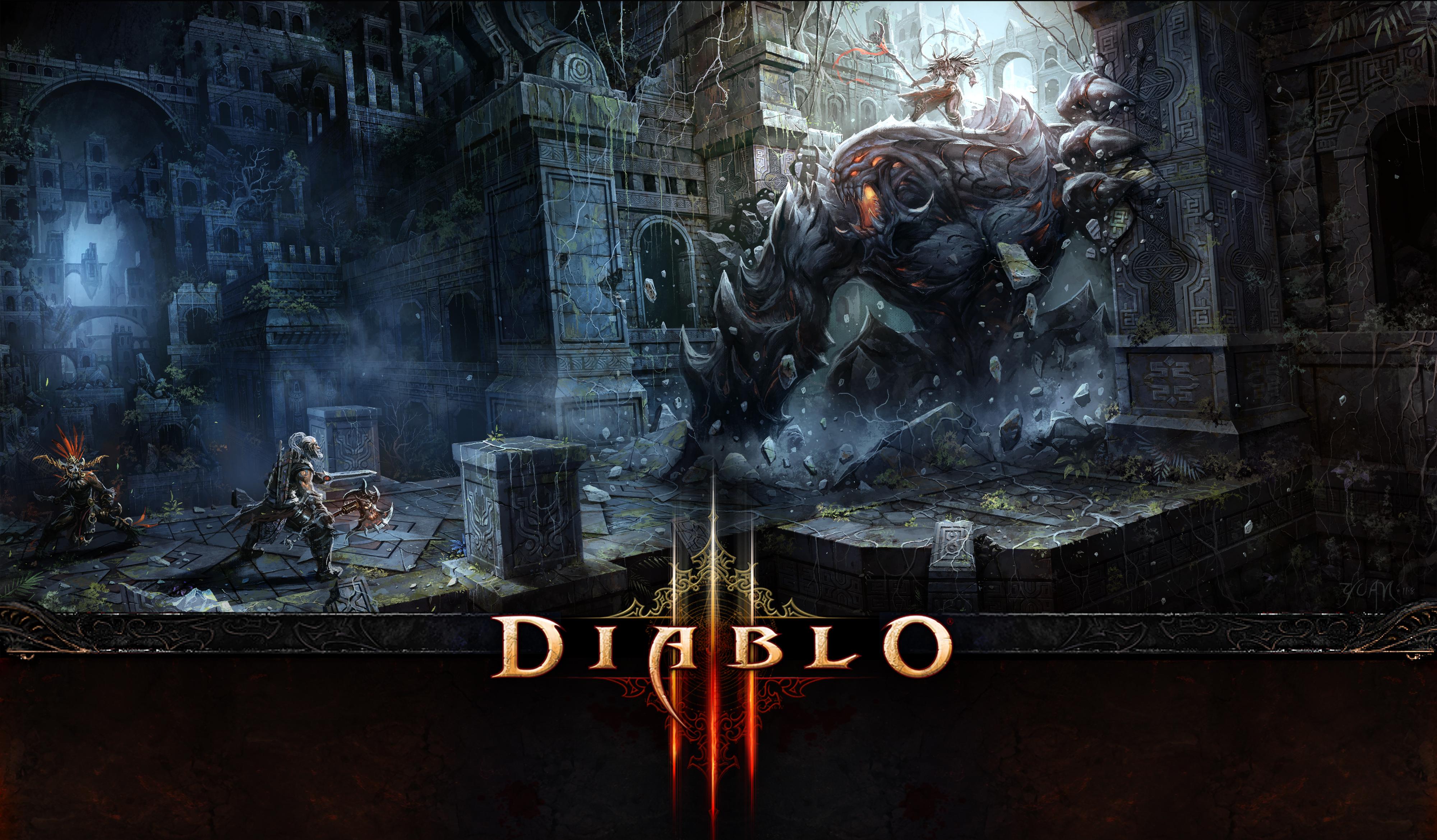 🔥 Free download Video Game Diablo III 4k Ultra HD Wallpaper by Chao ...