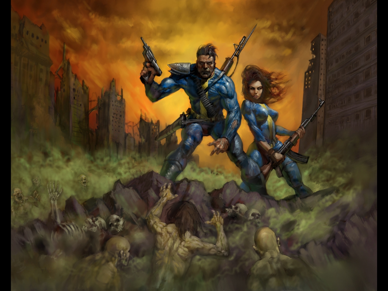 🔥 [10+] Fallout Cartoon Wallpapers | WallpaperSafari