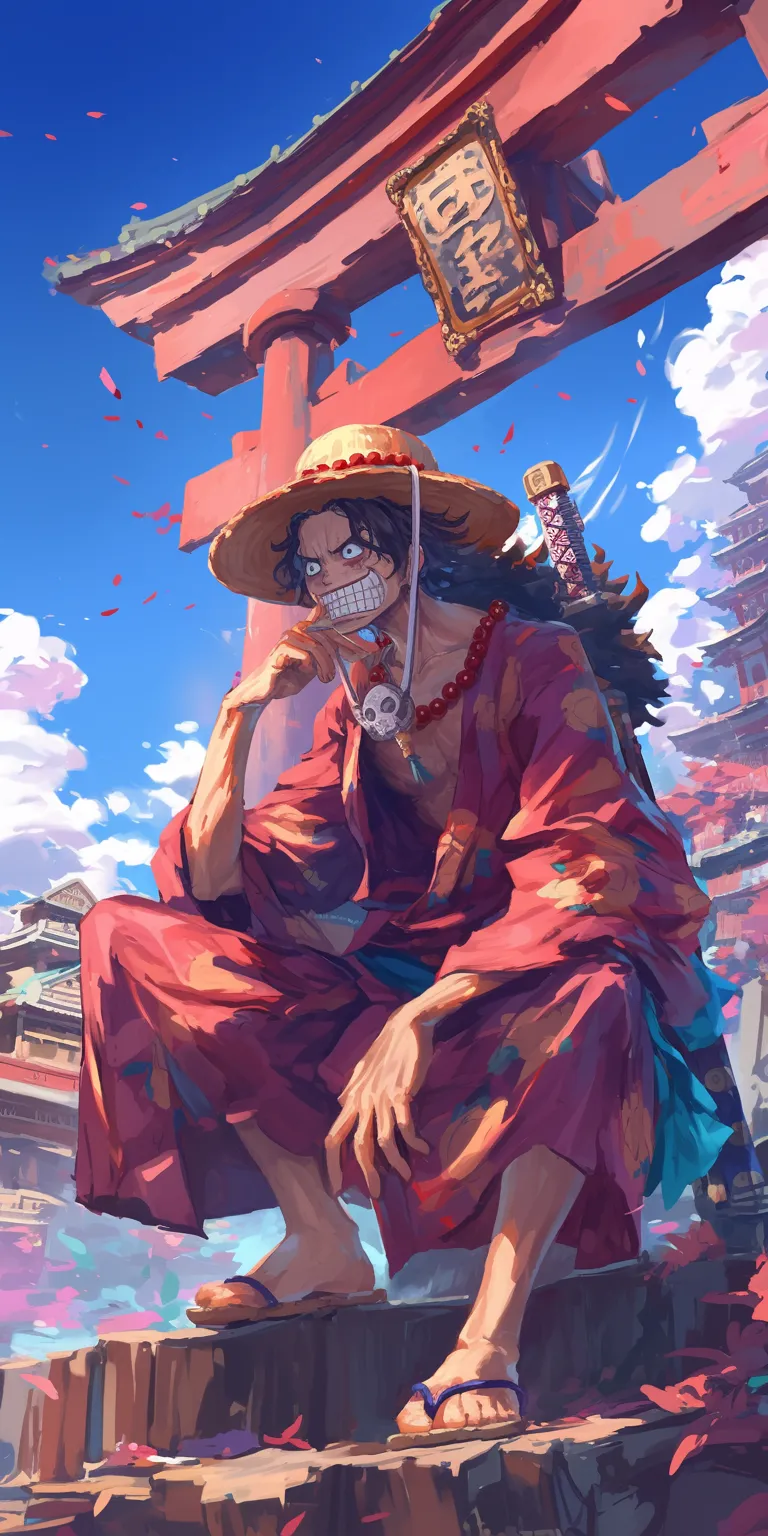 🔥 Free Download One Piece Wano Wallpaper by @eduardocallahan ...