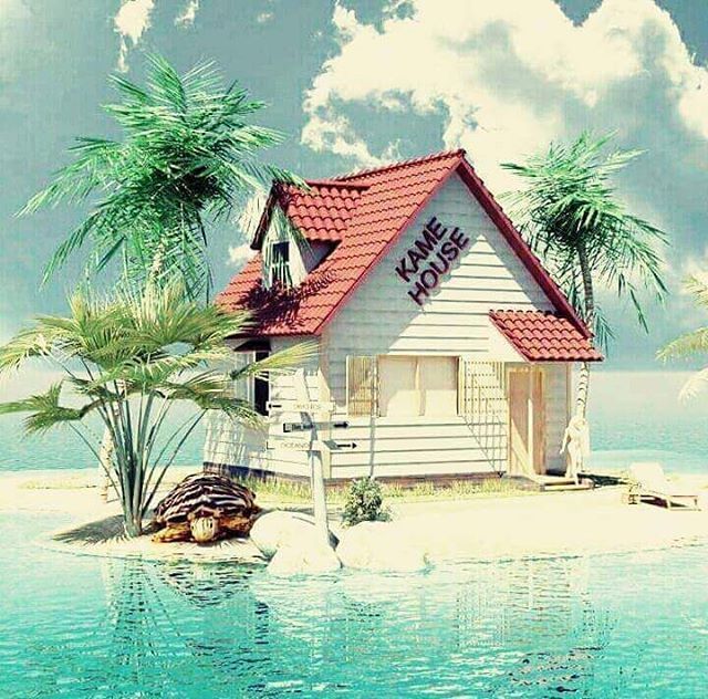 🔥 Free Download Master Roshi Kame House Wallpaper by @robertow ...