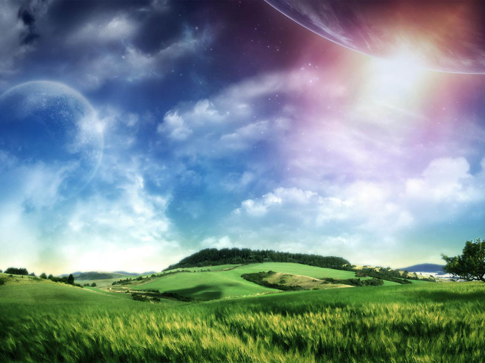 Free Download Wallpapers Fantasy Nature 1600x1200 For Your Desktop