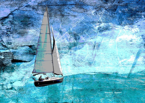 🔥 Free download Abstract Sailing Art Abstract sailboat art digital ...