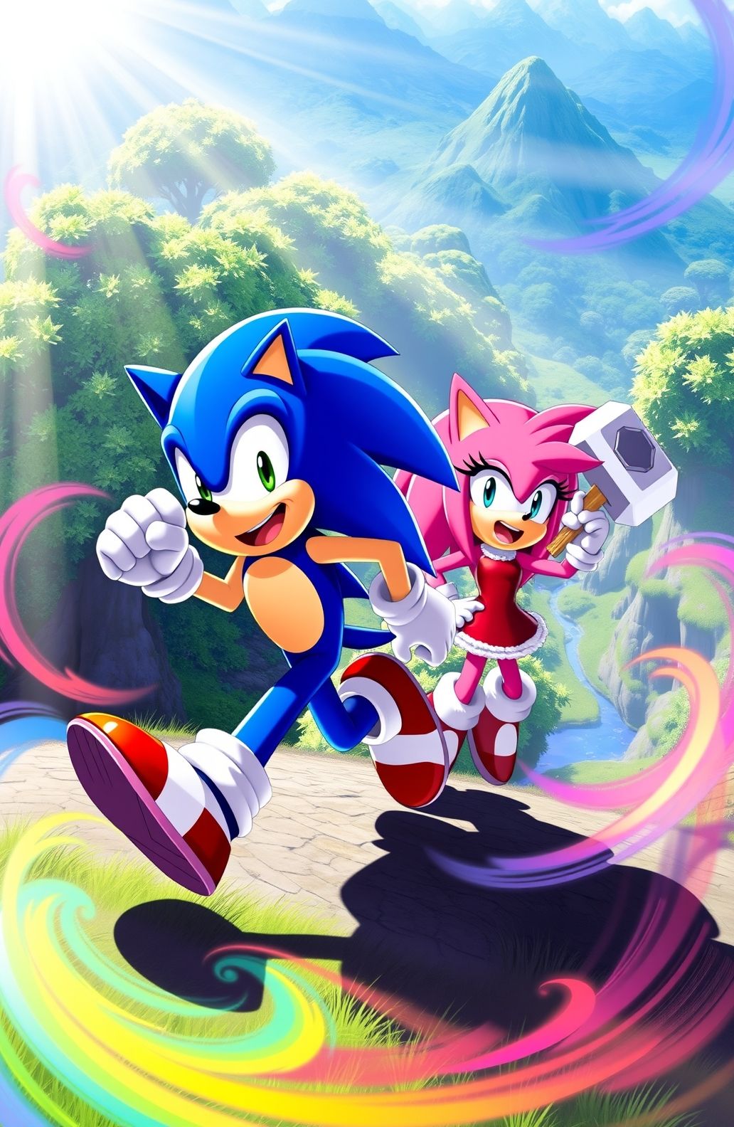 🔥 Free Download Sonic And Amy Wallpaper by @amandawagner | WallpaperSafari