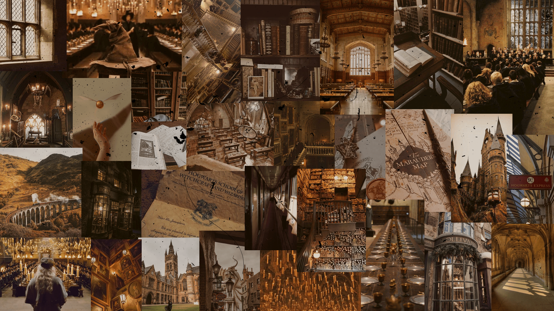 🔥 Free Download Harry Potter Aesthetic Desktop Wallpaper On by ...